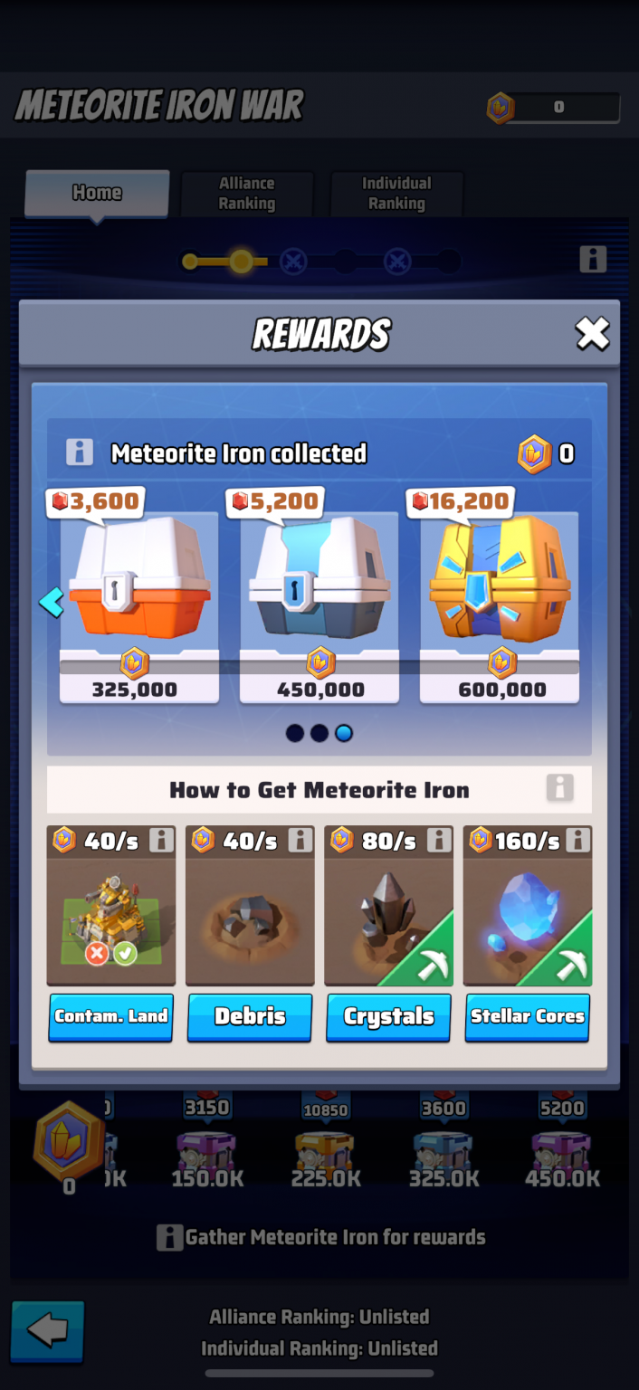 Meteorite Iron War How To - Last War Guilds